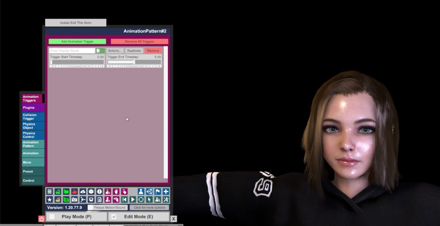 【VaMの使い方】表情を付ける モーションの設定のやり方